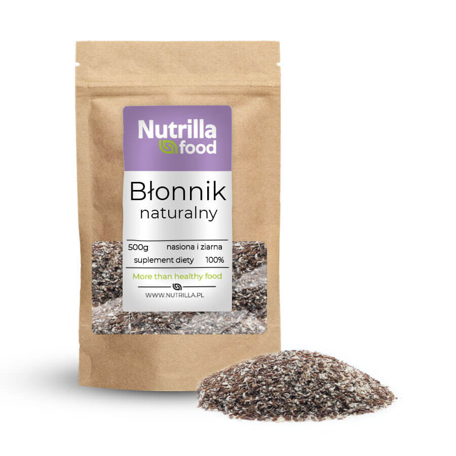 Błonnik naturalny 500g Nutrilla BIO & food & kids - Producent żywności ...